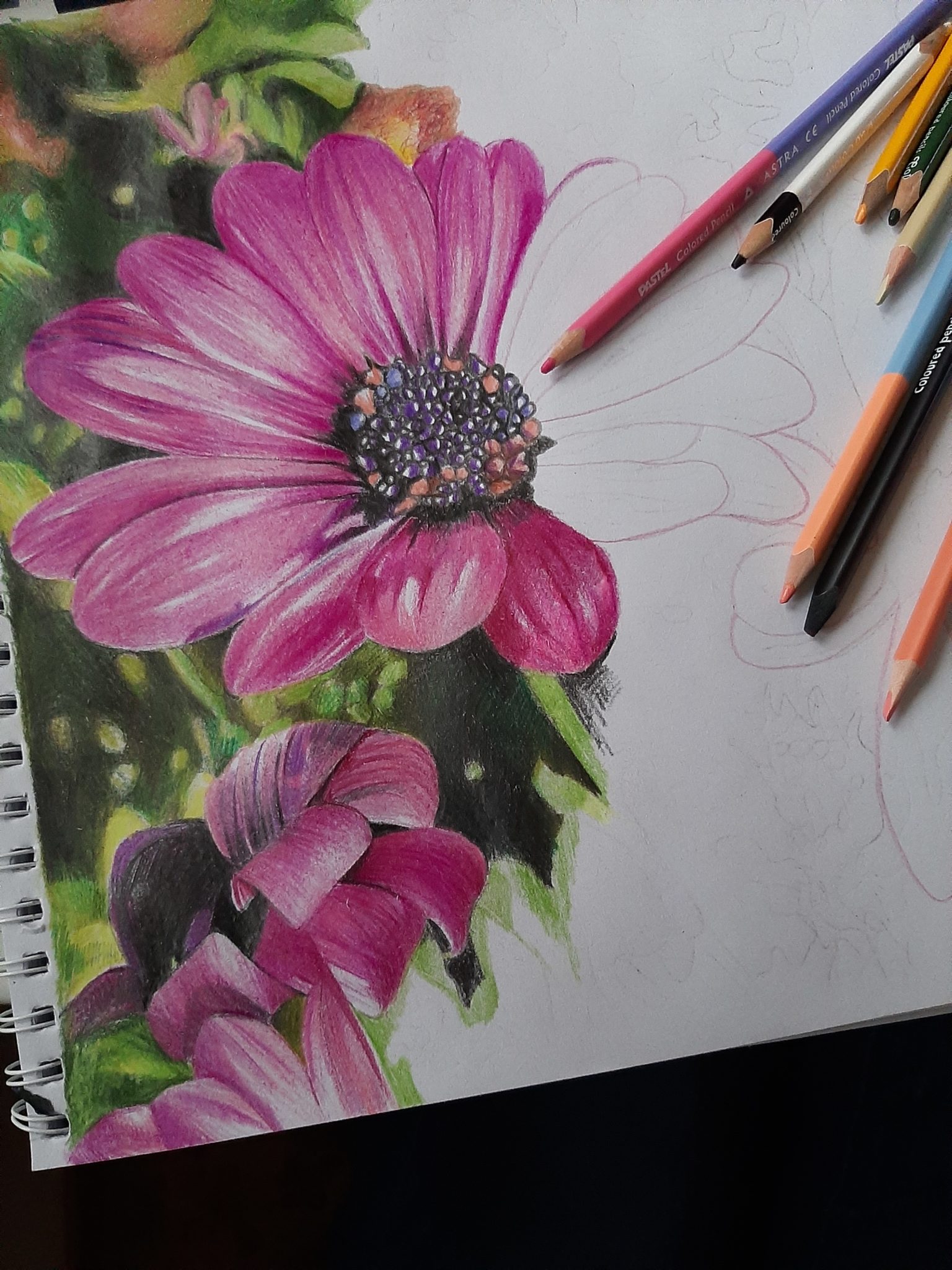 Rysunek kredkami - ZABAWY ZE SZTUKĄ